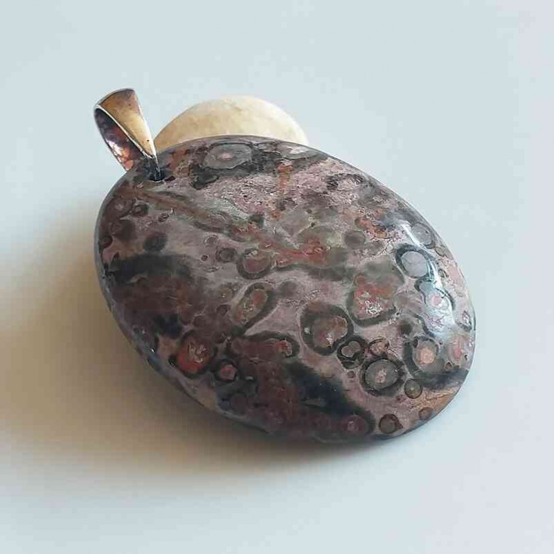 Pandantiv Jasp leopard